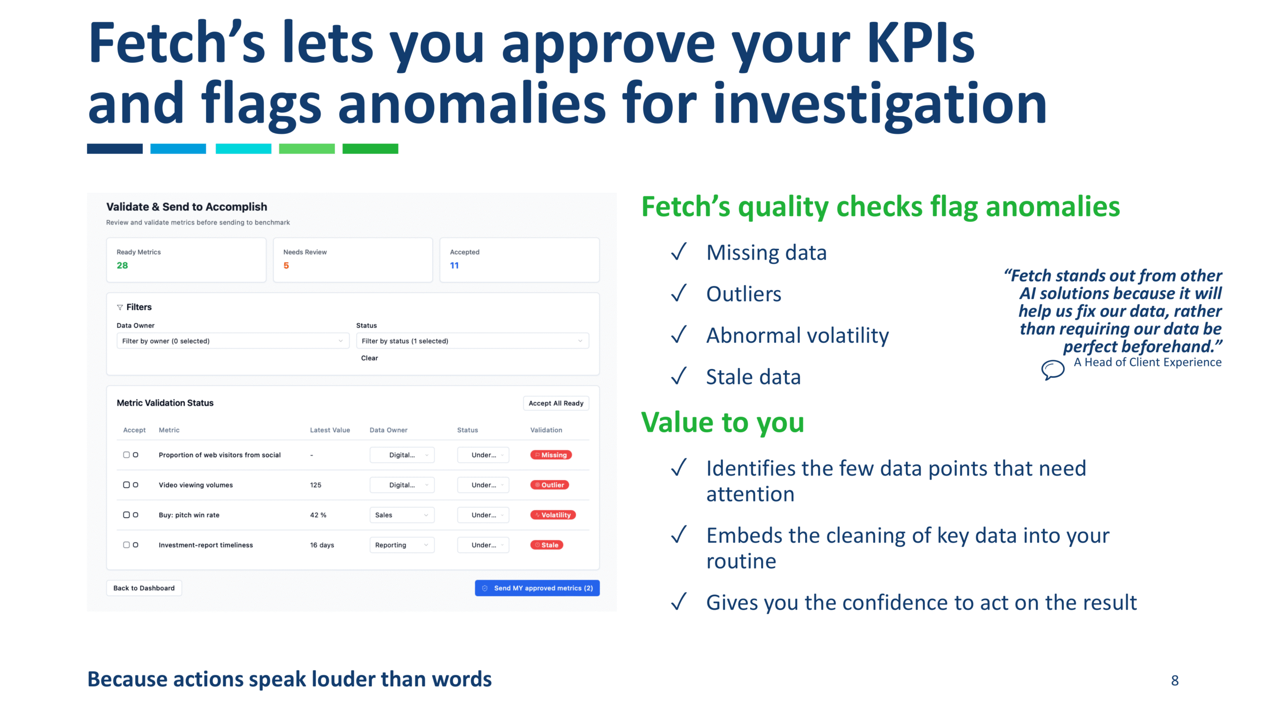 AI Data Collection Agent for CX - automate with Fetch